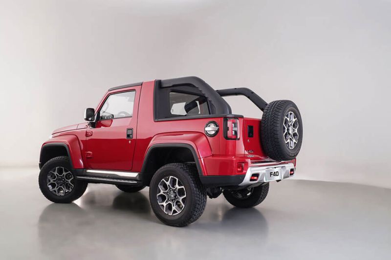 BAIC F40 Pickup Version Electric Vehicle like a Jeep Wrangler - Tradedubai.ae Wholesale B2B Market